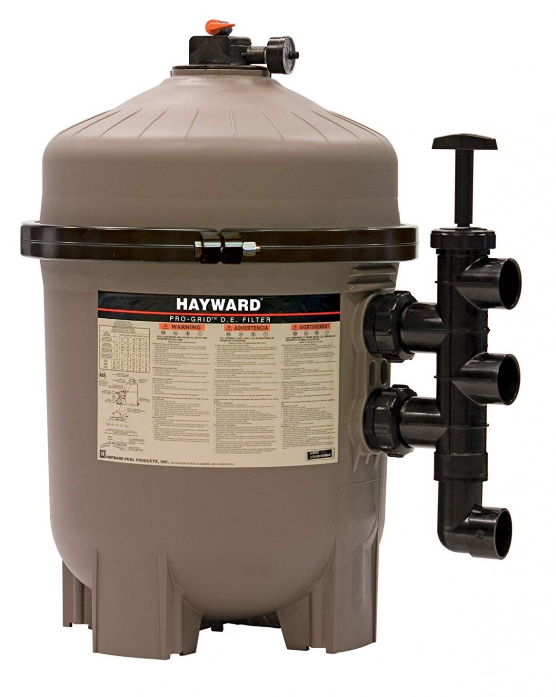 Hayward D.E 2420 Pro Pool filter - 24 Square Foot - Vertical Grid