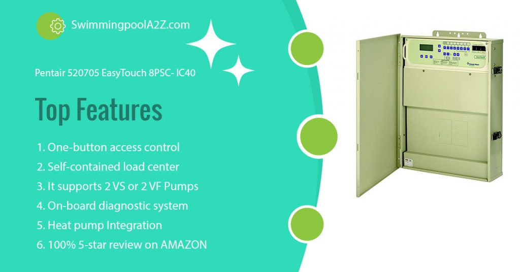 Easy Touch Pentair, pool & Spa Automated Control System