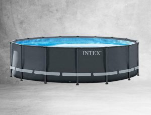 Intex 16ft X 48-in Ultra XTR Pool Set with Sand Filter Pump, Ladder