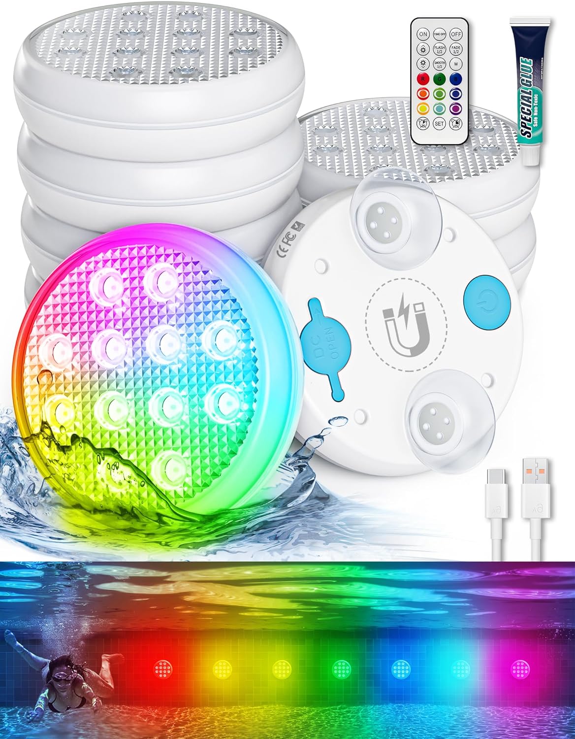 Review: 10 Best Underwater Lights for Above Ground Pool