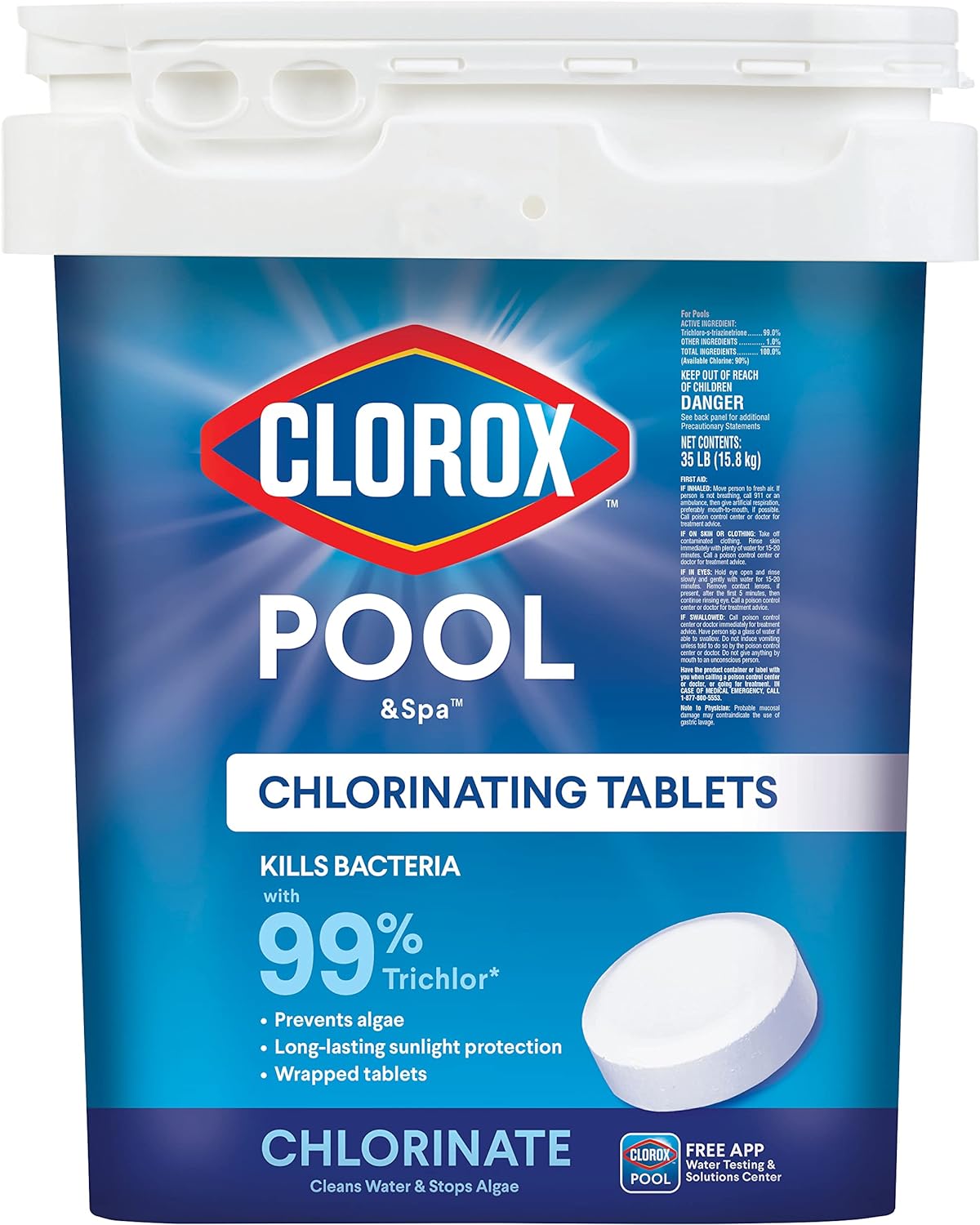 Simplify Pool Care with Clorox Chlorine Tablets