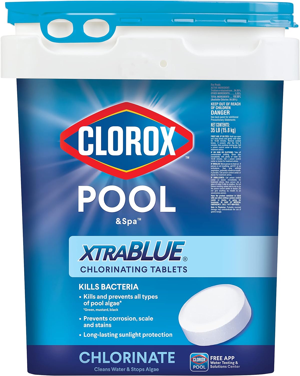 Simplify Pool Care with Clorox Chlorine Tablets